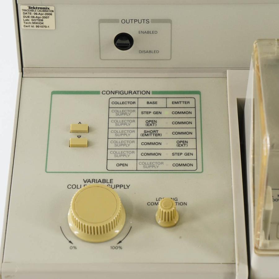 [DW]USED 8日保証 SONY Tektronix 370A PROGRAMMABLE CURVE TRACER プログラマブルカーブ ...