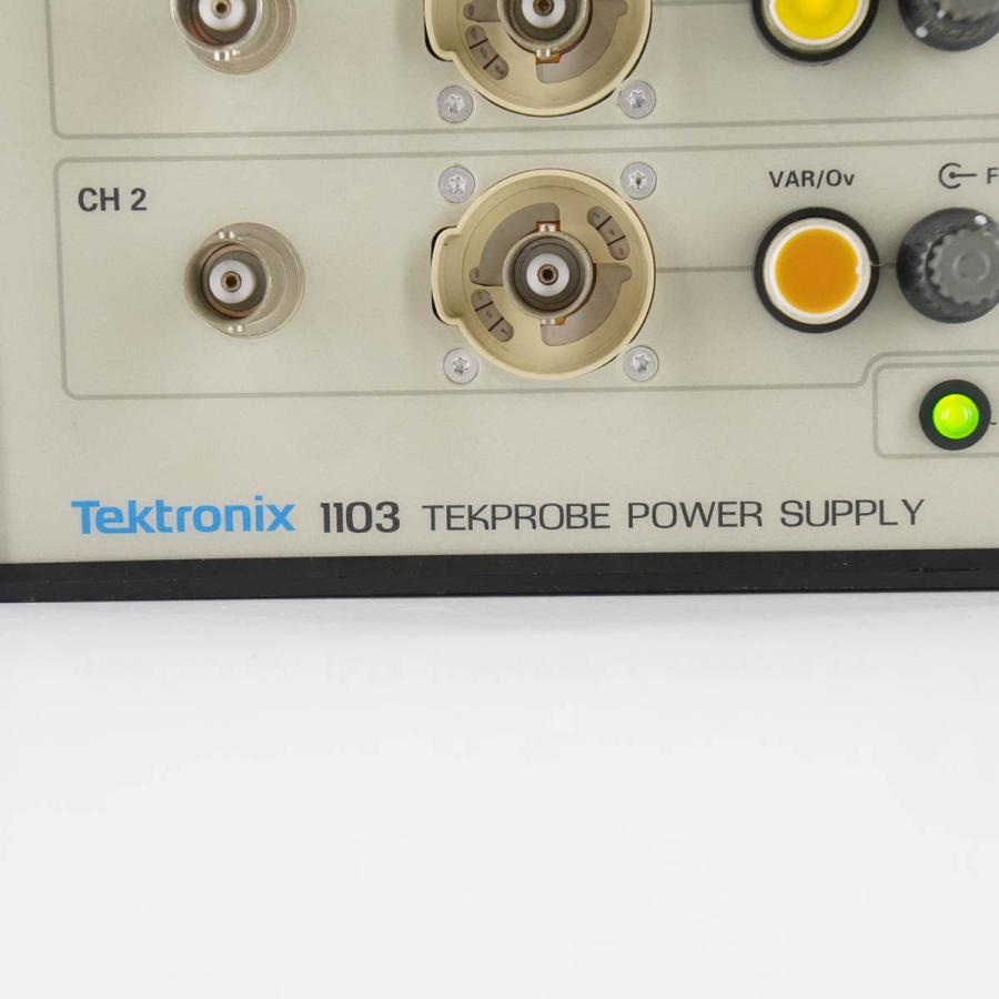 [DW]USED 8日保証 Tektronix 1103 TEKPROBE POWER SUPPLY プローブ用電源 取扱説明書 [05376 ...