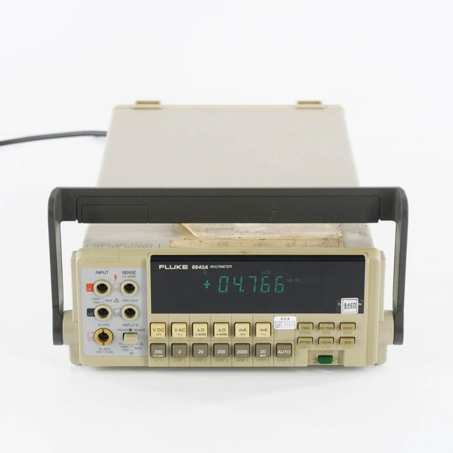 [DW]USED 8日保証 FLUKE 8840A MULTIMETER マルチメーター 電源コード [05376-0012] : ソクラボ ...