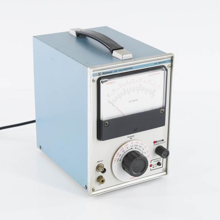 [DW]USED 8日保証 National VP-9640A AC VOLTMETER 電圧計 [05376-0016] : ソクラボ ...