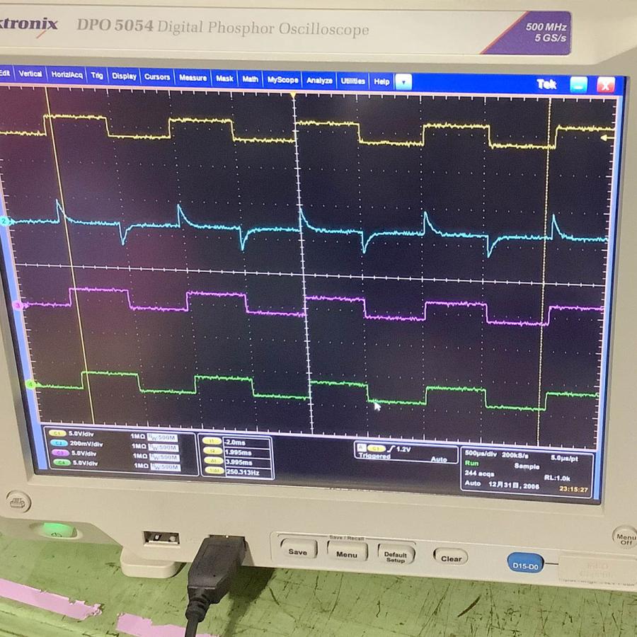 [DW]USED 8日保証 Tektronix DPO 5054 DPO5054 Digital Phosphor Oscilloscope ...