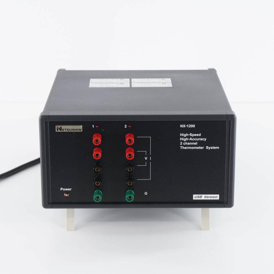 [DW]USED 8日保証 4台入荷 09/2022CAL NETSUSHIN NX-1200 USB 2ch Thermometer ...