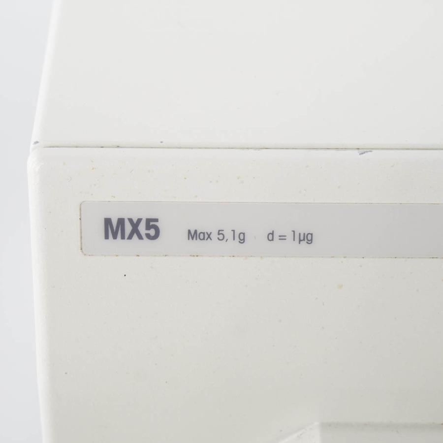 [JB]USED 現状販売 METTLER TOLEDO MX5 Balance ミクロ天秤 電子天秤 ひょう量5.1g ACアダプター 電源 ...