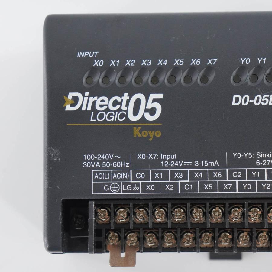 [PG]USED 8日保証 koyo D0-05DD Direct Logic 05 PLC プログラマブルコントローラー [05381 ...