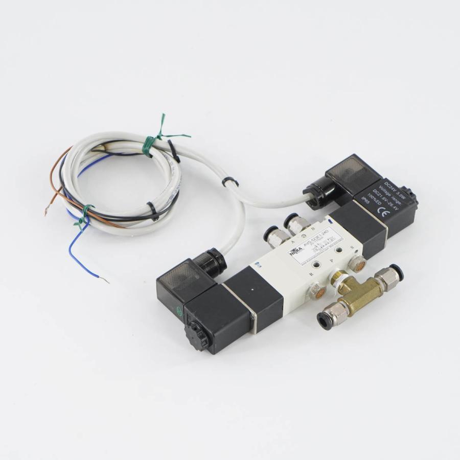 [PG]USED 8日保証 NITRA AVS-523E1-24D Pneumatic Solenoid Valve 空気圧電磁弁 20 ...