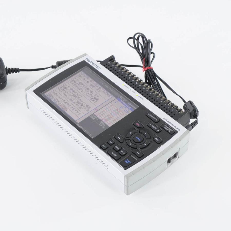 [JB]USED 現状販売 GRAPHTEC GL800 midi LOGGER データロガー ACアダプター [05386-0008 ...