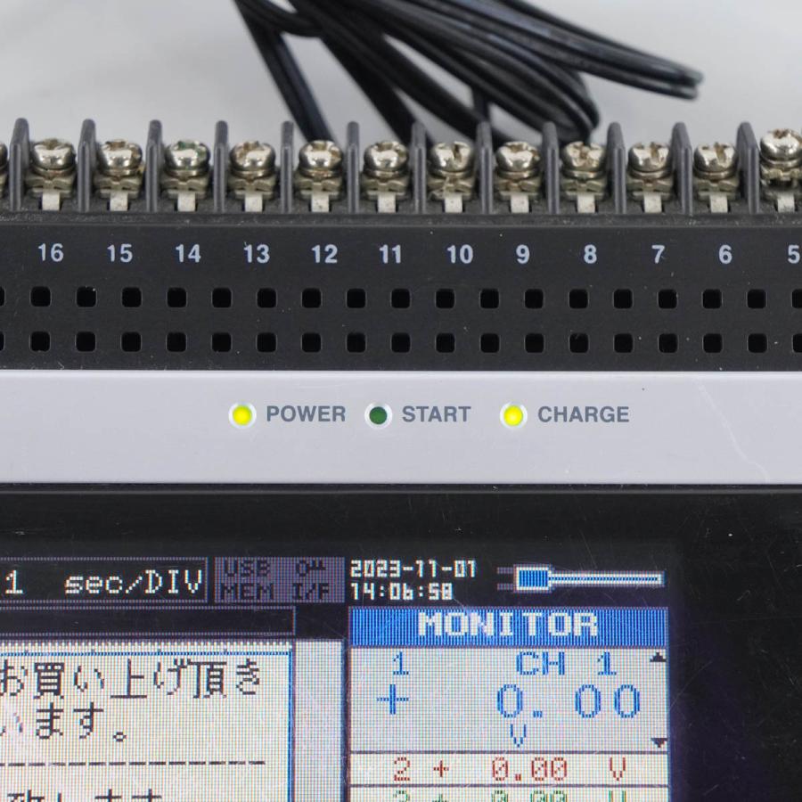 [JB]USED 現状販売 GRAPHTEC GL800 midi LOGGER データロガー ACアダプター [05386-0008 ...