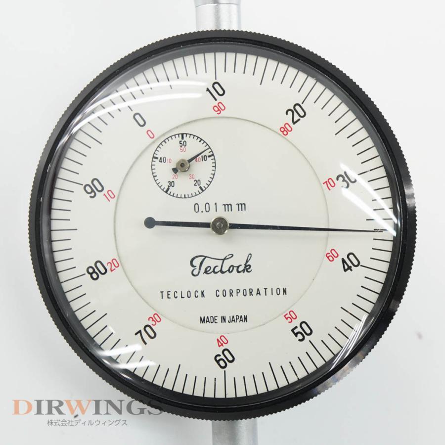 [JB]USED 保証なし セット TECLOCK Peacock KM-155 DIAL GAUGE ダイヤルゲージ ダイアルゲージ 0.01-50mm [05399-0006] : ソク ...
