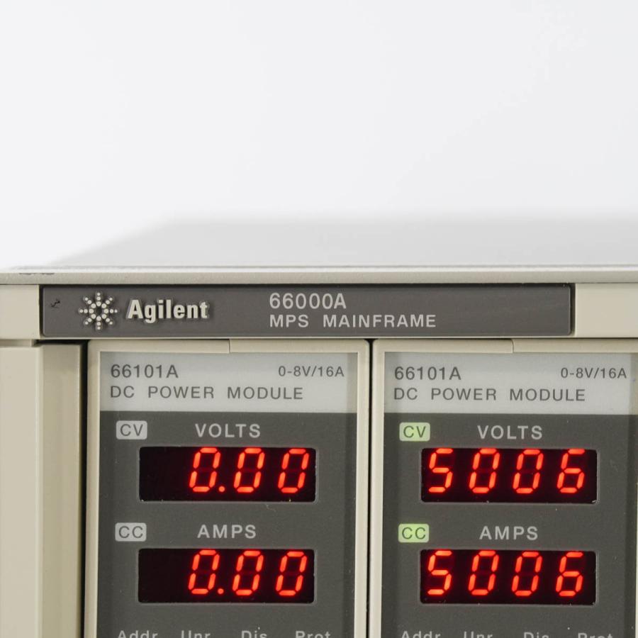 [DW]USED 8日保証 Agilent 66000A 66101A*5 66102A*3 MPS MAINFRAME DC POWER ...