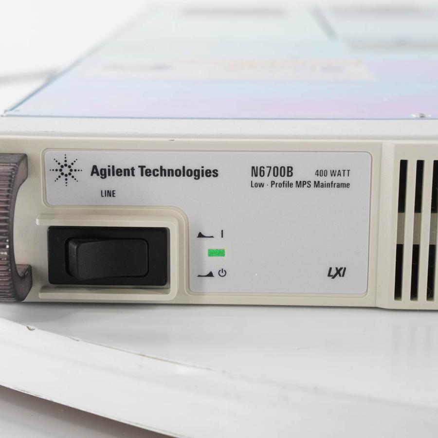 [JB]USED 現状販売 Agilent N6700B Low Profile MPS Mainframe 薄型モジュラー電源システム ...