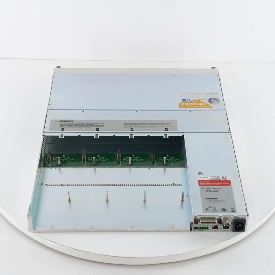 [DW]USED 8日保証 Agilent N6700B Low Profile MPS Mainframe 薄型モジュラ電源システム メイン ...