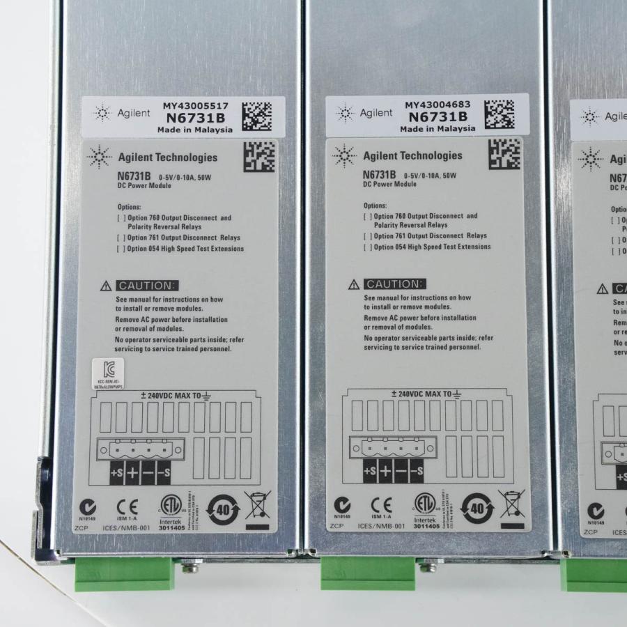 [JB]USED 現状販売 Agilent N6700B Low Profile MPS Mainframe 薄型モジュラ電源システム メイン ...