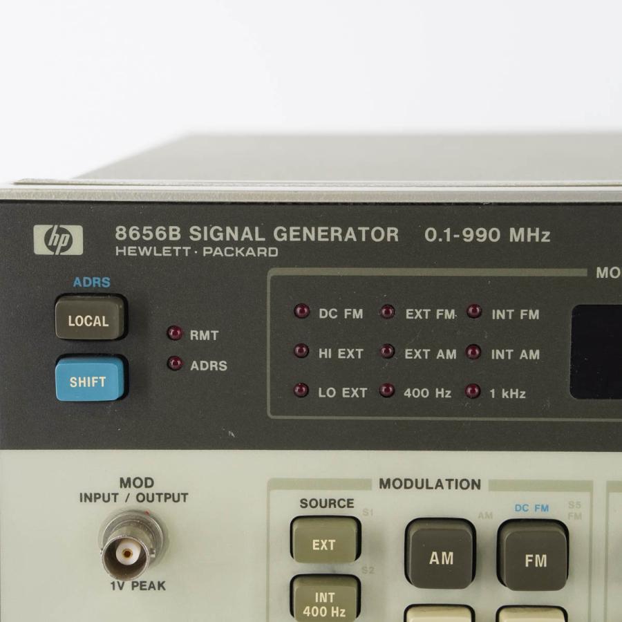 [DW]USED 8日保証 hp 8656B SIGNAL GENERATOR シグナルジェネレーター 信号発生器 0.1-990MHz ...