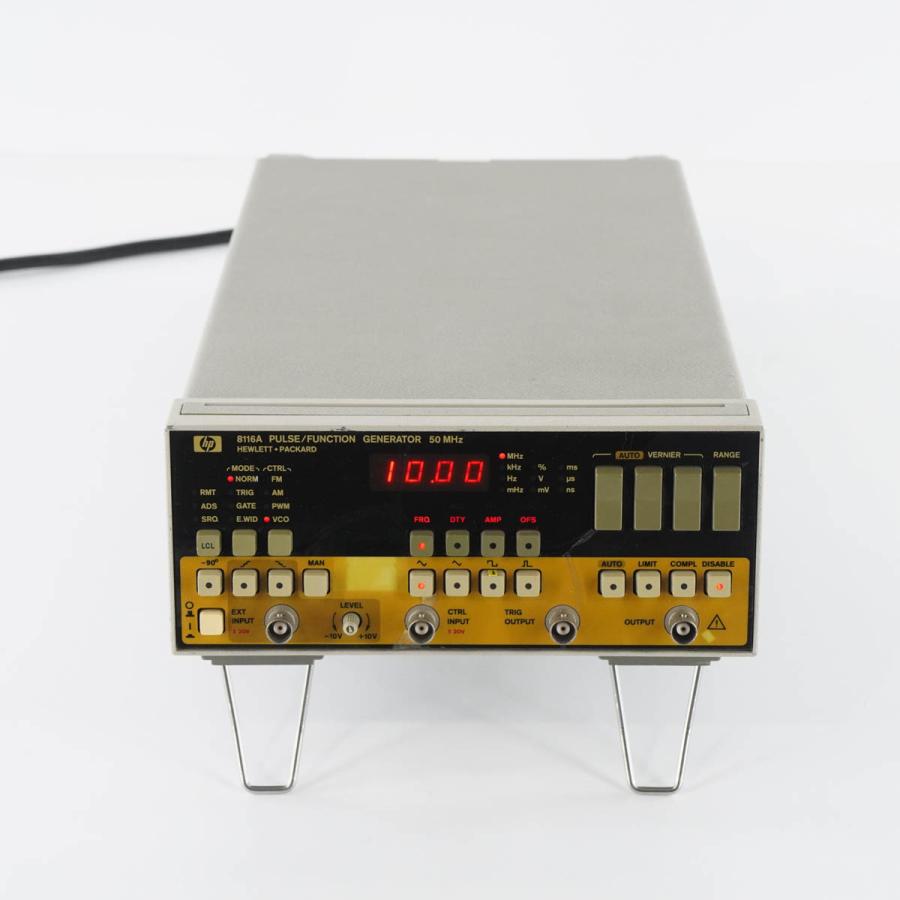 [DW]USED 8日保証 hp 8116A PULSE/FUNCTION GENERATOR パルス/ファンクションジェネレーター ...