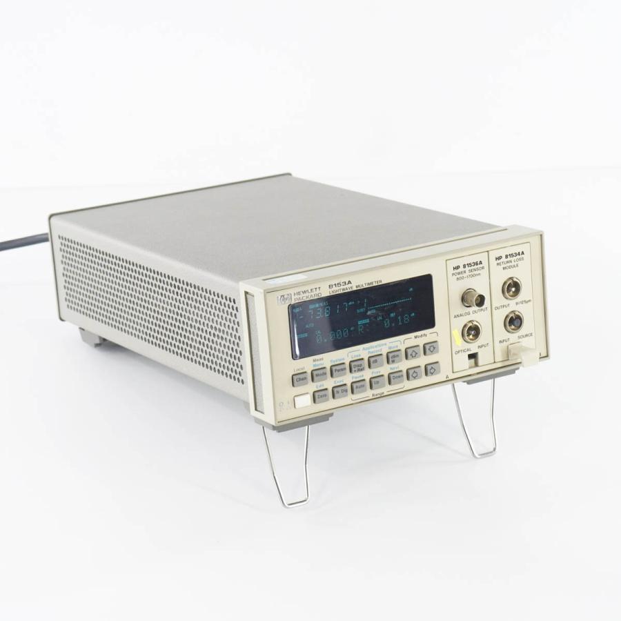 [DW]USED 8日保証 hp 8153A LIGHTWAVE MULTIMETER 光マルチメーター ライトウェーブマルチメーター ...