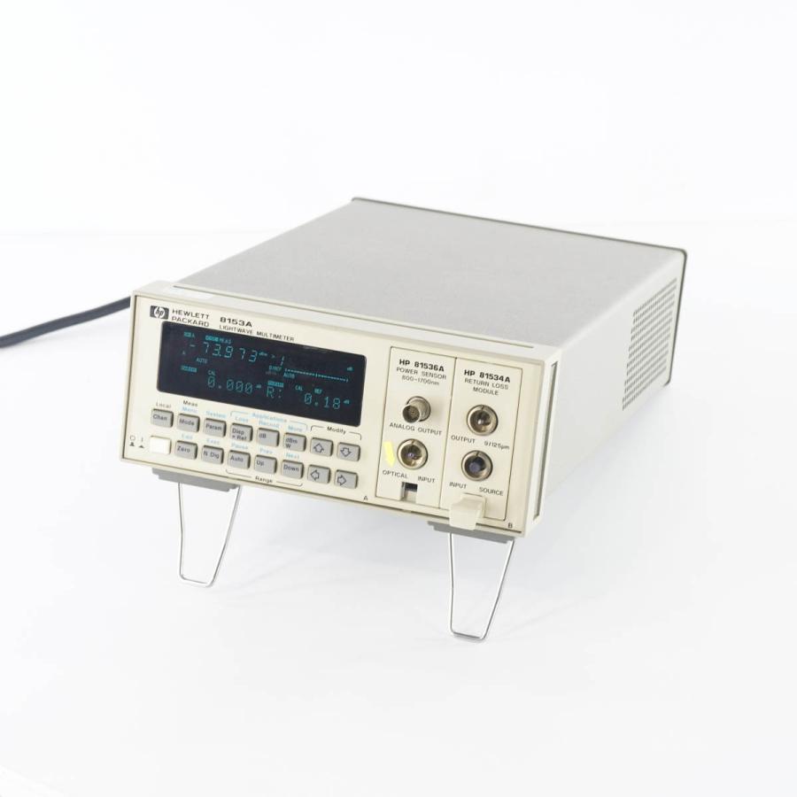 [DW]USED 8日保証 hp 8153A LIGHTWAVE MULTIMETER 光マルチメーター ライトウェーブマルチメーター ...