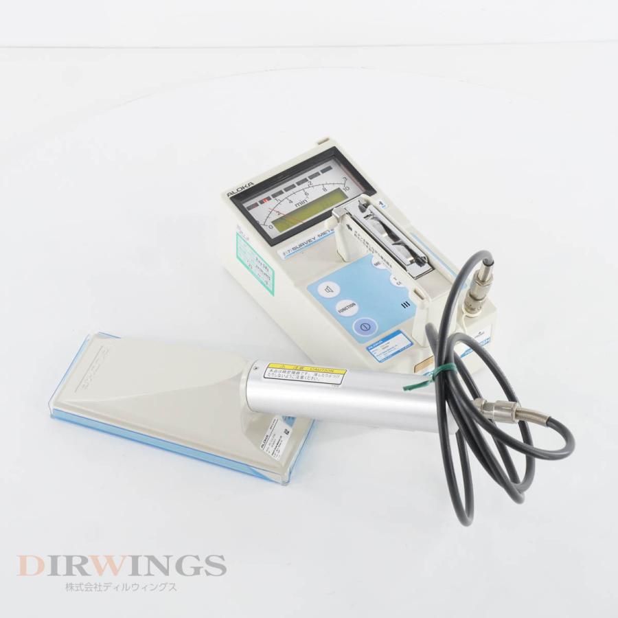 [DW]USED 8日保証 11/2022CAL ALOKA TCS-316H β (γ) SURVEY METER サーベイメーター 放射線 ...
