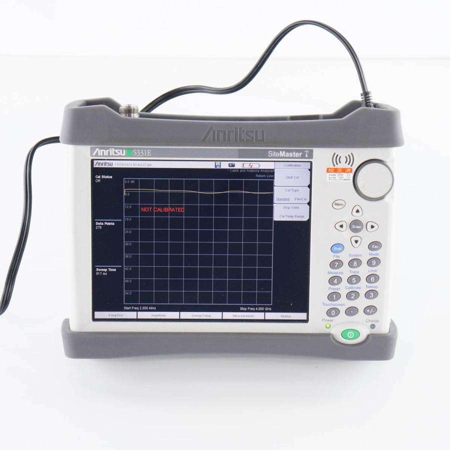 [DW]USED 8日保証 07/2019CAL Anritsu S331E SiteMaster サイトマスター Cable and ...