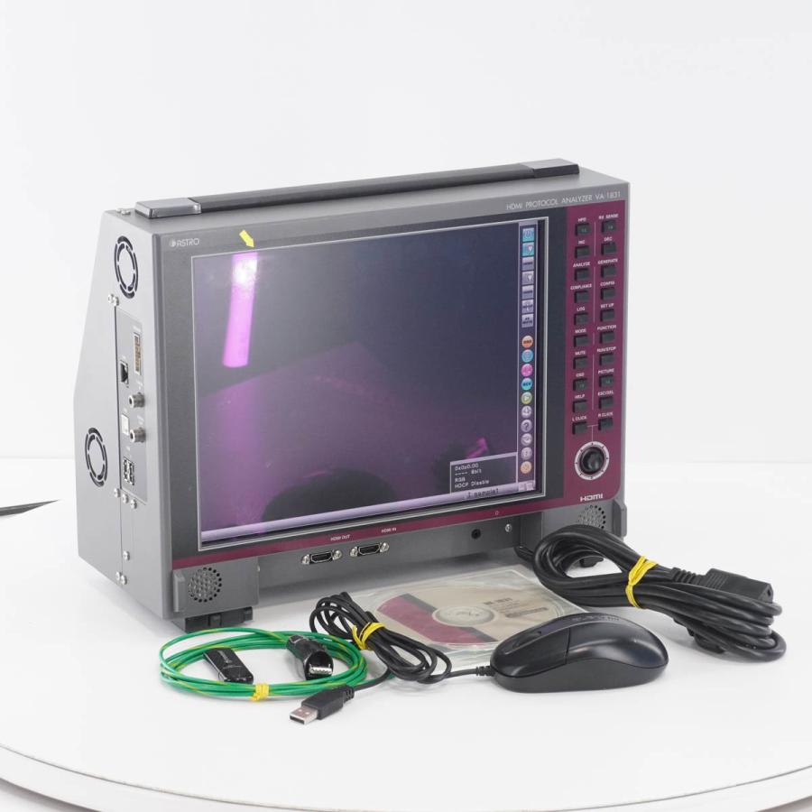 [DW]USED 8日保証 ASTRO VA-1831 HDMI PROTOCOL ANALYZER HDMIプロトコルアナライザー 電源 ...