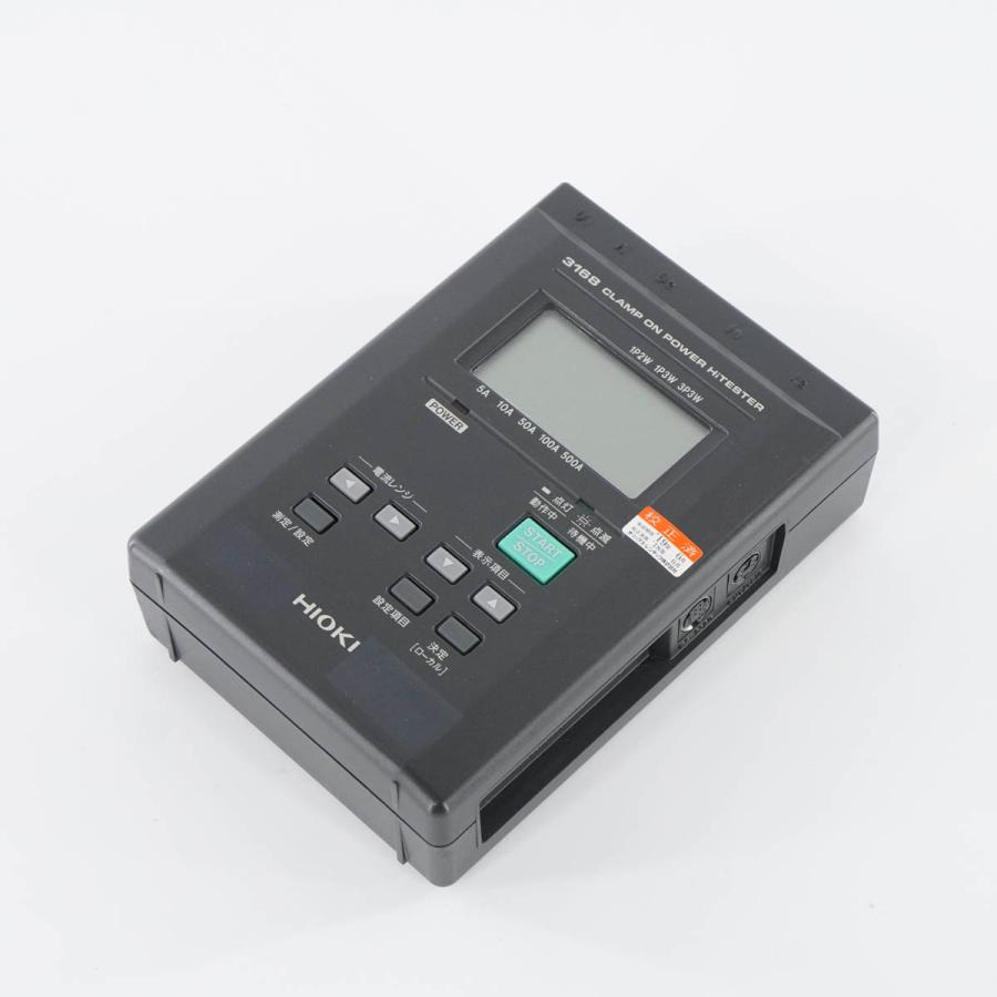 [DW]USED 8日保証 HIOKI 3168 CLAMP ON POWER HiTESTER クランプオンパワーハイテスター 9298*2 ...