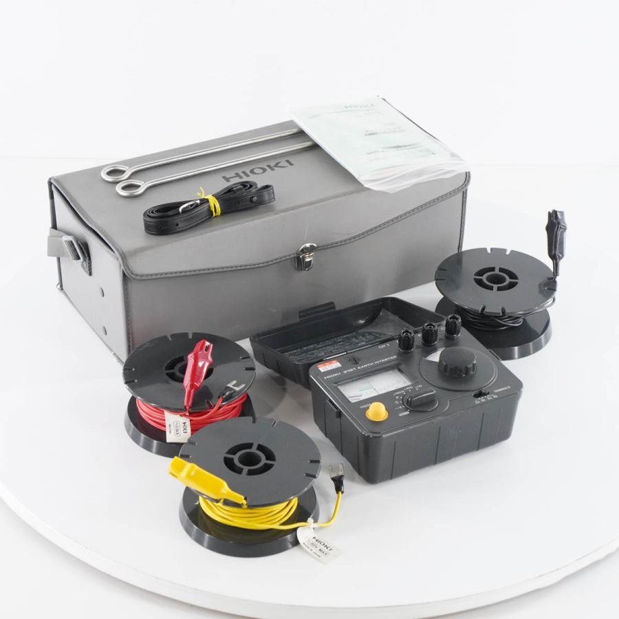 [DW]USED 8日保証 11/2022CAL HIOKI 3151 EARTH HiTESTER アースハイテスター 接地抵抗計 取扱説明 ...