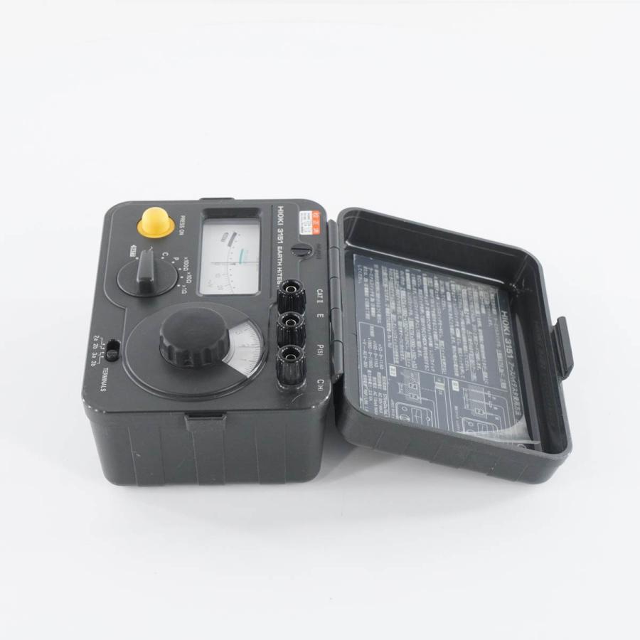 [DW]USED 8日保証 11/2022CAL HIOKI 3151 EARTH HiTESTER アースハイテスター 接地抵抗計 取扱説明 ...