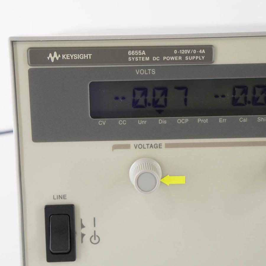 [DW]USED 8日保証 03/2022CAL Keysight 6655A SYSTEM DC POWER SUPPLY システム電源 0 ...