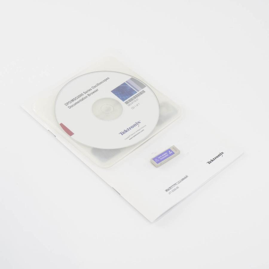 [DW]USED 8日保証 Tektronix DPO2EMBD Oscilloscope Module I2C/SPIバス・トリガ＆解析 ...