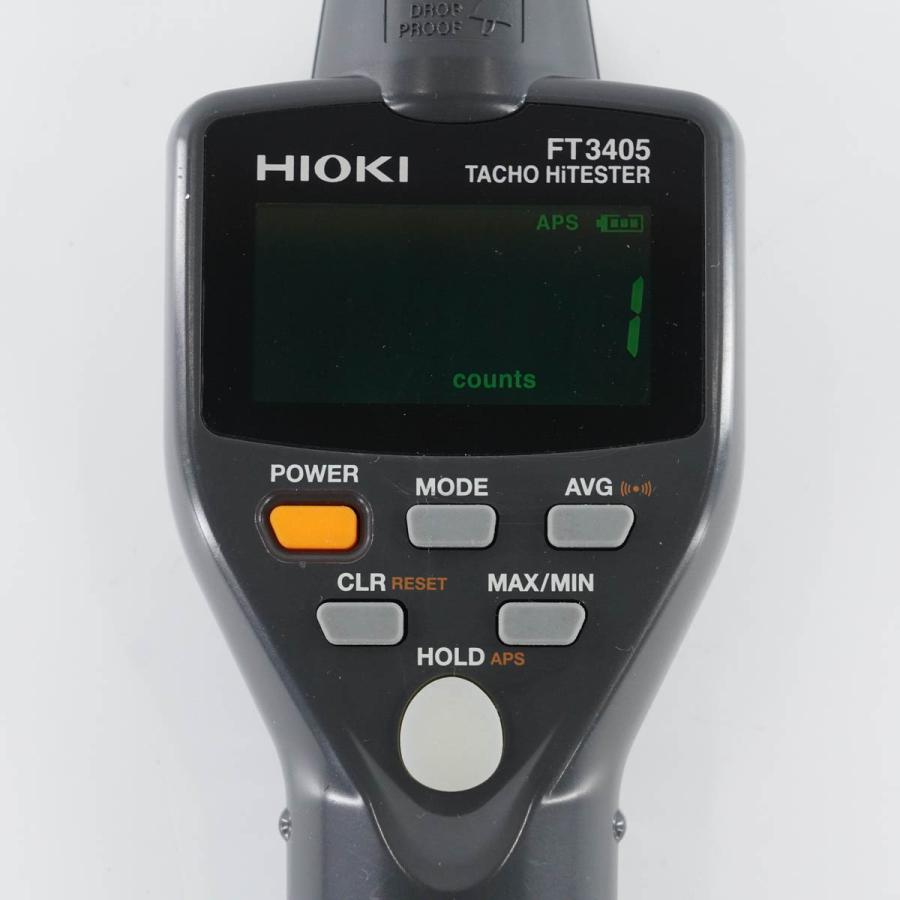 [DW]USED 8日保証 HIOKI FT3405 TACHO HiTESTER タコハイステスター 回転計 取扱説明書 [05444 ...