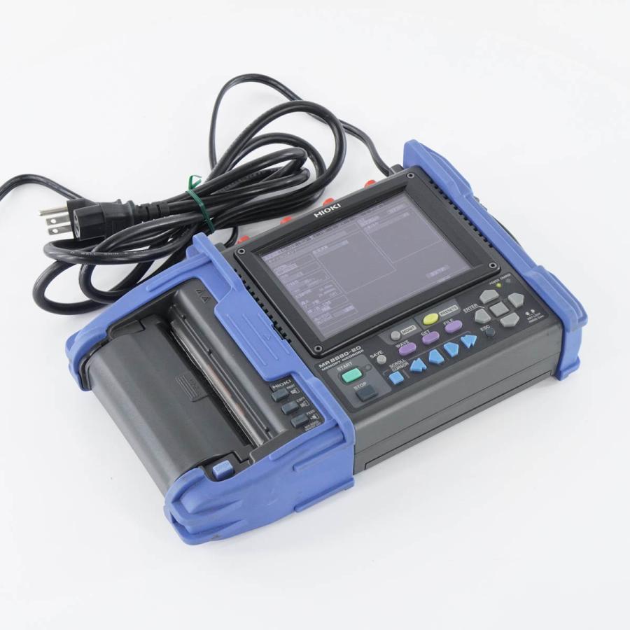 [DW]USED 8日保証 HIOKI MR8880-20 MEMORY HiCORDER メモリハイコーダー メモリーハイコーダー AC ...
