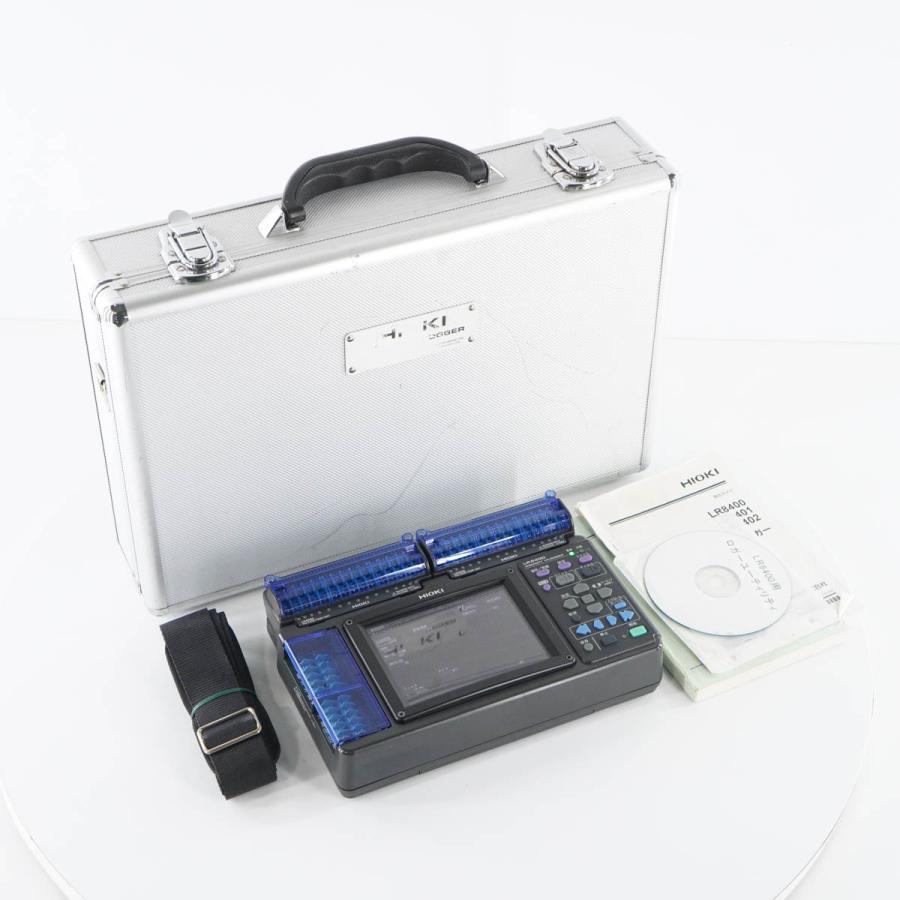 [DW]USED 8日保証 HIOKI LR8400 MEMORY HiLOGGER メモリハイロガー LR8500 ソフトウェア 取扱説明書 ...