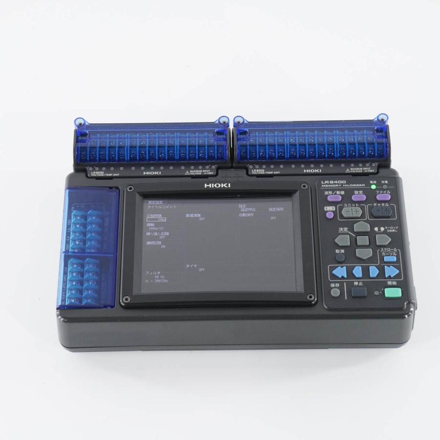 [DW]USED 8日保証 HIOKI LR8400 MEMORY HiLOGGER メモリハイロガー LR8500 ソフトウェア 取扱説明書 ...