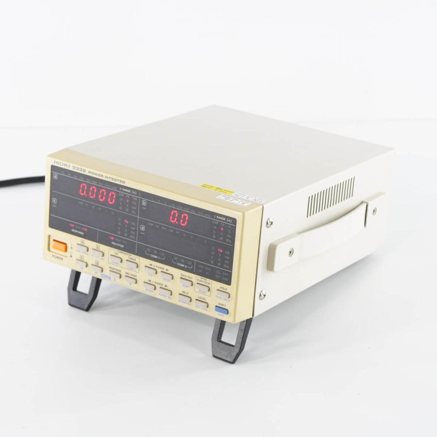 [DW]USED 8日保証 HIOKI 3332 POWER HiTESTER パワーハイテスター 電源コード 取扱説明書 [05444 ...