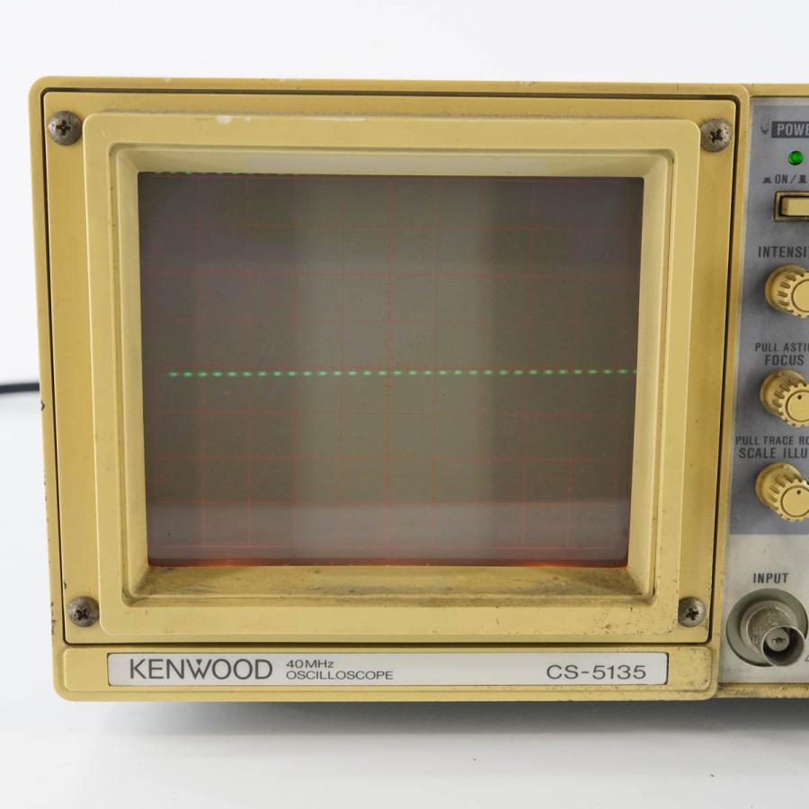 [JB]USED 現状販売 KENWOOD CS-5135 OSCILLOSCOPE オシロスコープ 40MHz [05452-0003 ...