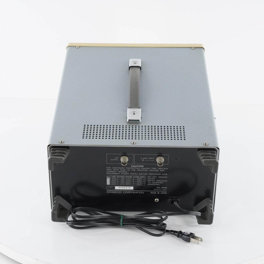 [DW]USED 8日保証 KENWOOD CS-4025 OSCILLOSCOPE オシロスコープ 20MHz [05452-0009 ...