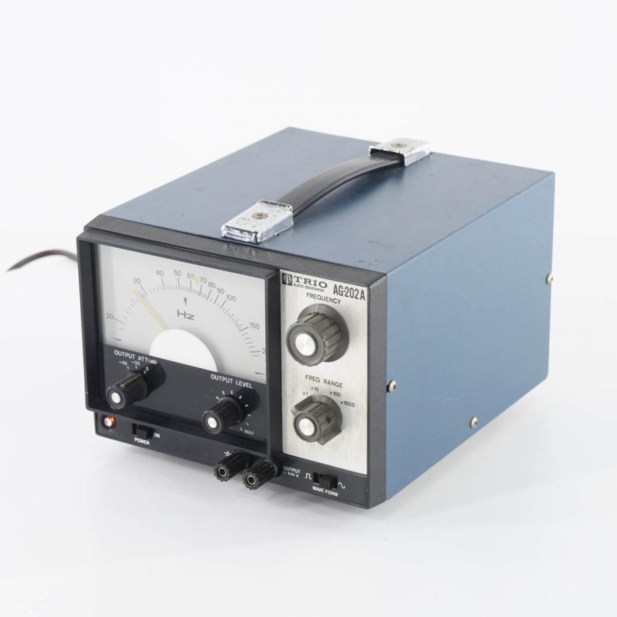 [DW]USED 8日保証 TRIO AG-202A AUDIO GENERATOR オーディオジェネレーター 低周波発振器 [05452-0030] : ソクラボショップ - 通販 ...