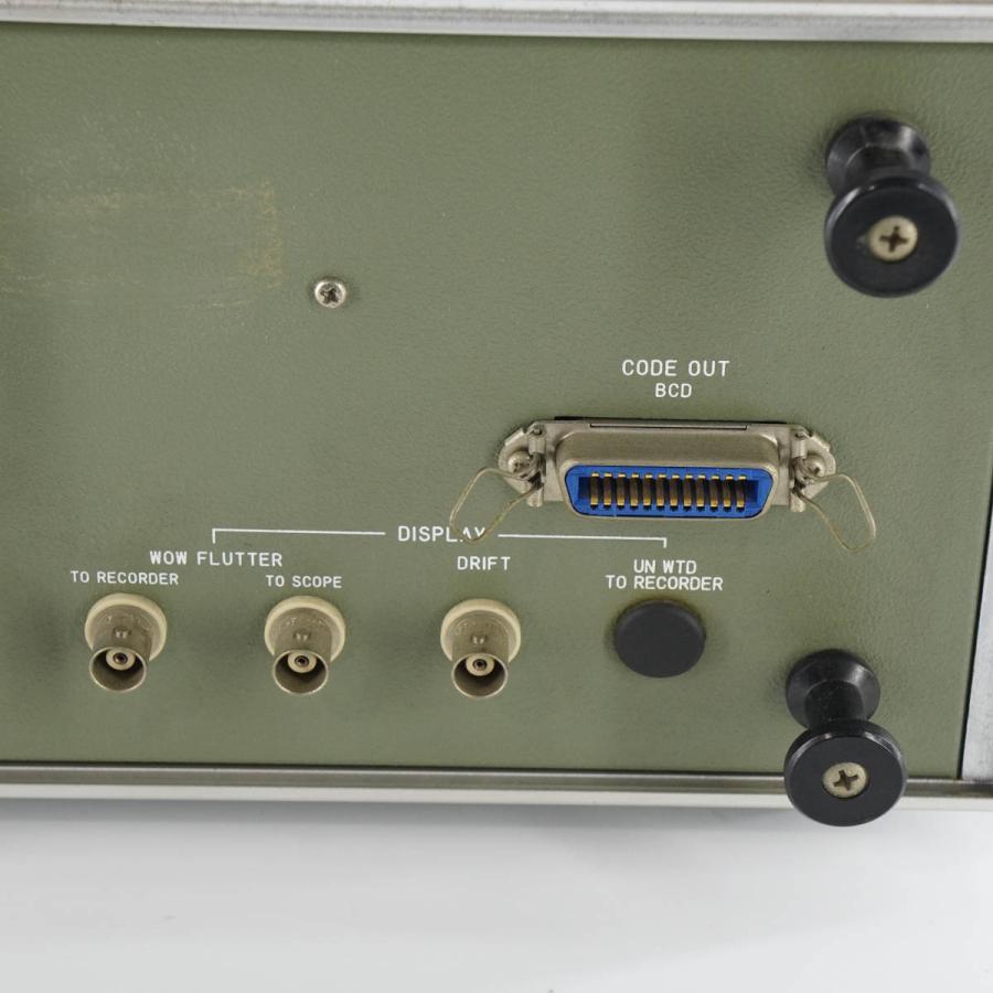 [DW]USED 8日保証 MEGURO MK-669A WOW FLUTTER METER ワウ フラッターメーター [05452-0045 ...