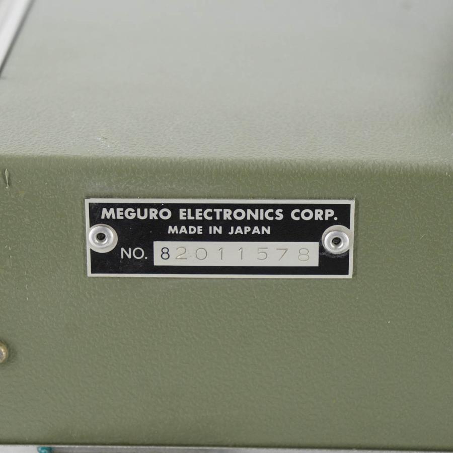 [DW]USED 8日保証 MEGURO MK-669A WOW FLUTTER METER ワウ フラッターメーター [05452-0045 ...
