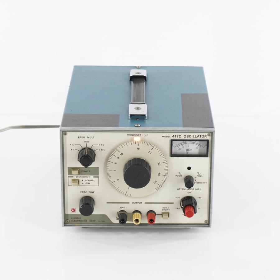 [DW]USED 8日保証 2台入荷 KIKUSUI 417C OSCILLATOR オシレーター RC発振器 [05452-0067 ...