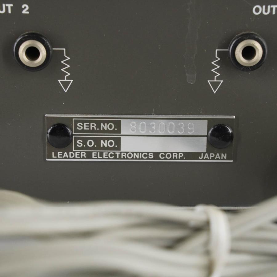 [DW]USED 8日保証 LEADER 192A AUDIO TESTER オーディオテスター 電源コード [05452-0068 ...