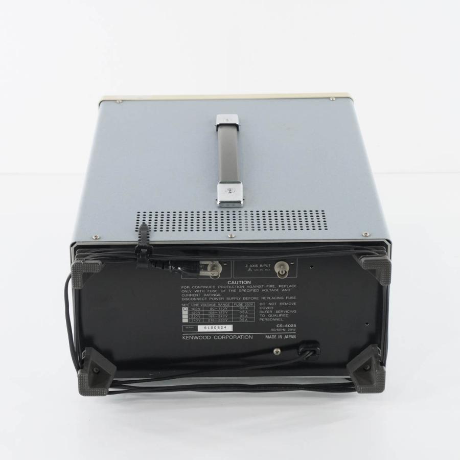 [JB]USED 現状販売 KENWOOD CS-4025 OSCILLOSCOPE オシロスコープ 20MHz [05452-0110] : DIRWINGSショップ - 通販 ...