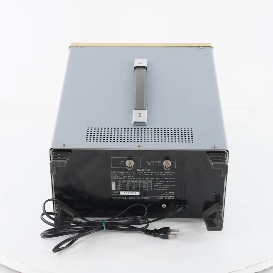 [DW]USED 8日保証 KENWOOD CS-4025 OSCILLOSCOPE オシロスコープ 20MHz [05452-0111] : DIRWINGSショップ - 通販 ...