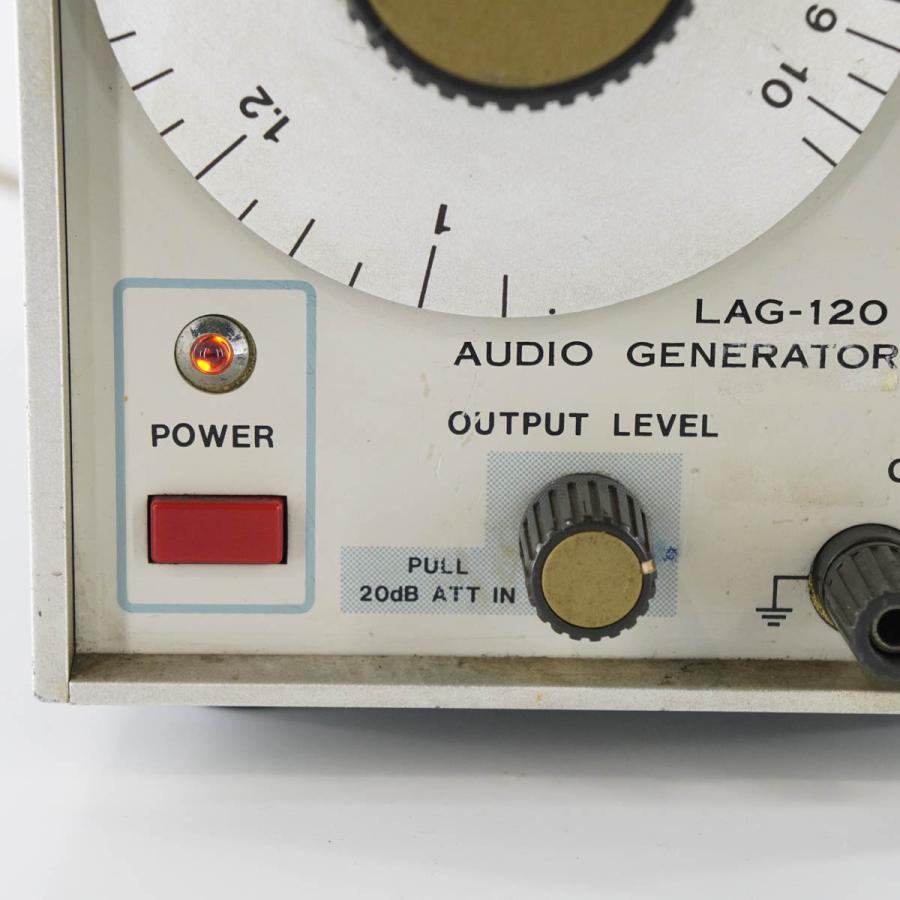 [JB]USED 現状販売 LEADER LAG-120 AUDIO GENERATOR オーディオジェネレーター [05452-0117 ...