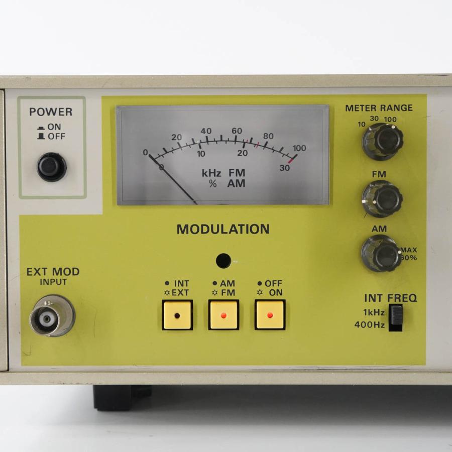 [DW]USED 8日保証 National VP-8177A FM/AM SIGNAL GENERATOR FM/AM信号発生器 シグナルジェネレーター [05452-0129] : ソク ...