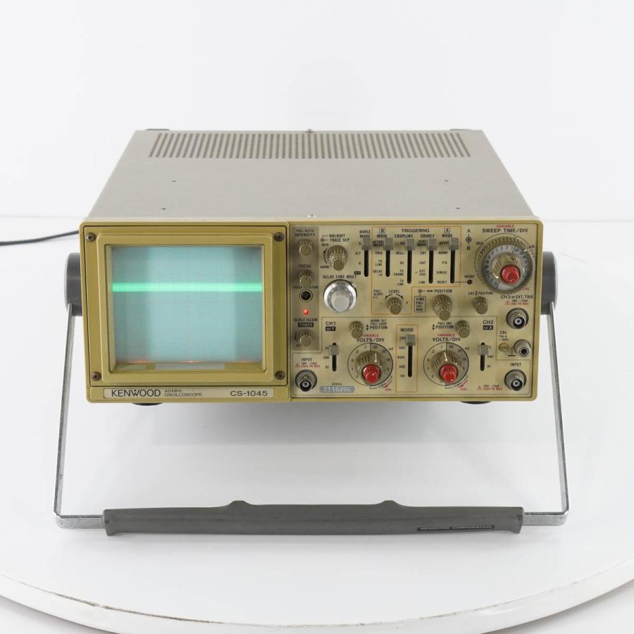 [DW]USED 8日保証 KENWOOD CS-1045 OSCILLOSCOPE オシロスコープ 40MHz 電源コード [05452-0132] : ソクラボショップ - 通販 ...