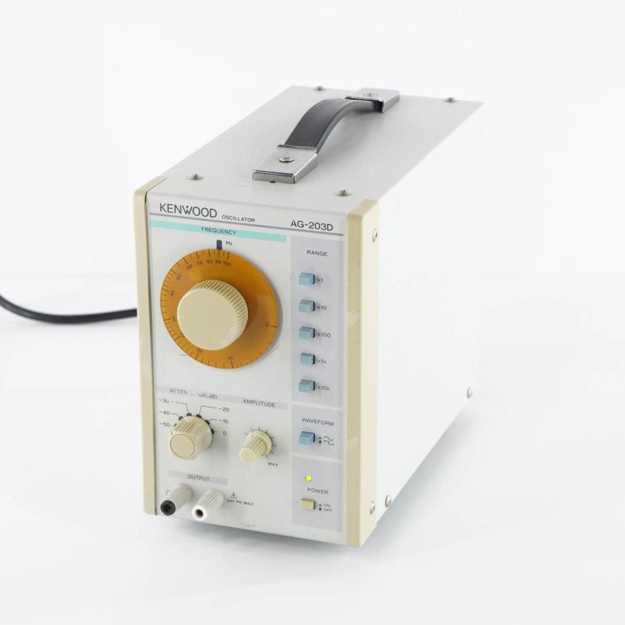 [DW]USED 8日保証 KENWOOD AG-203D OSCILLATOR オシレーター 低周波発振器 電源コード [05452-0150] : ソクラボショップ - 通販 ...