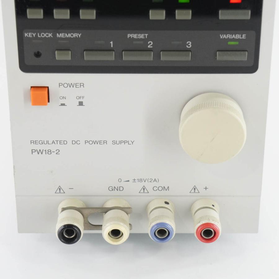 [JB]USED 現状販売 KENWOOD PW18-2 REGULATED DC POWER SUPPLY 直流安定化電源 DC電源 直流 ...