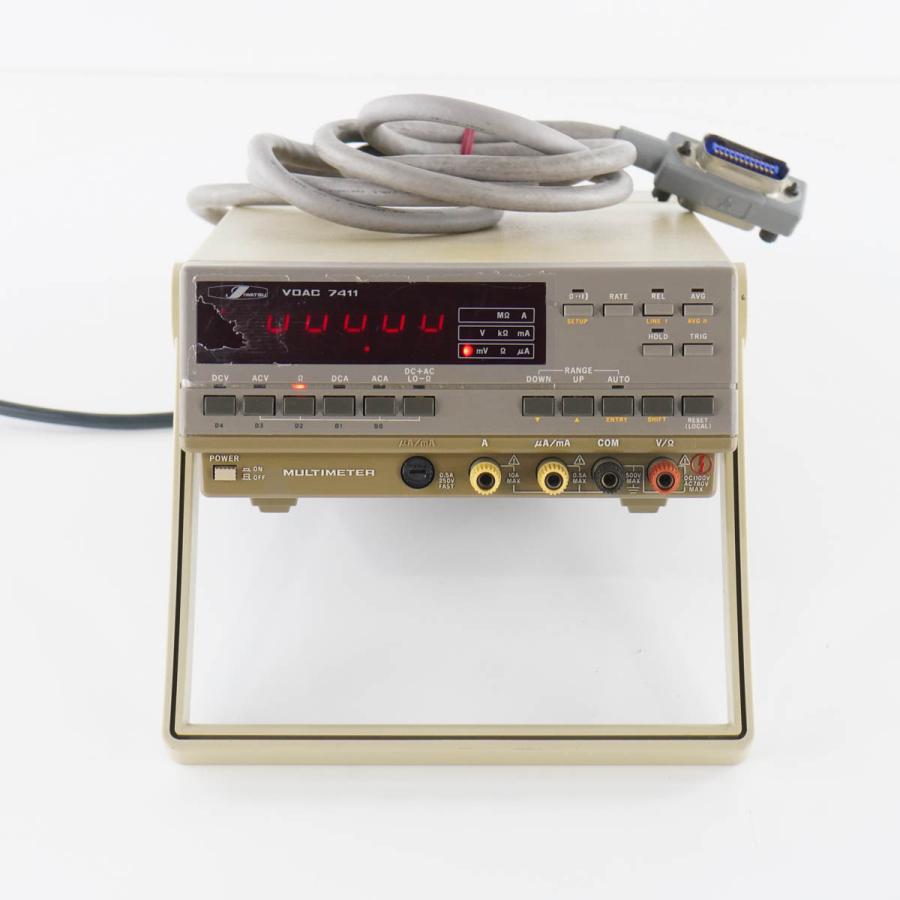 [DW]USED 8日保証 IWATSU VOAC 7411 VOAC7411 MULTIMETER デジタルマルチメーター [05452-0192] : ソクラボショップ - 通販 ...