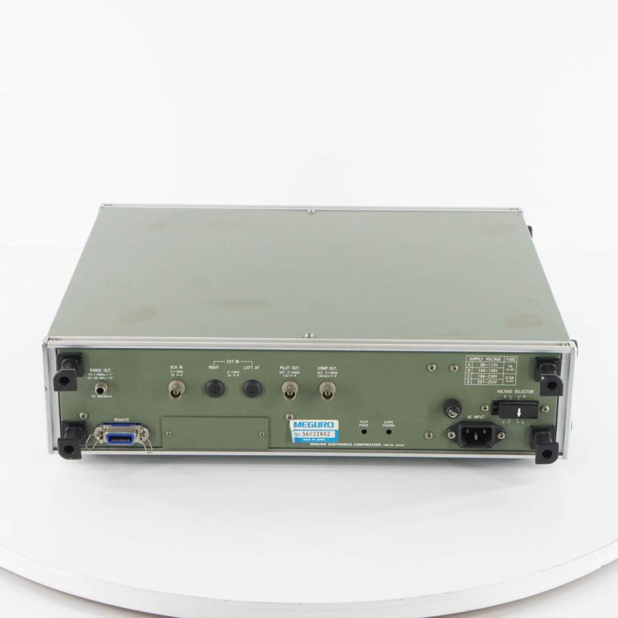 [DW]USED 8日保証 MEGURO MSG-2161 FM STEREO/FM-AM STANDARD SIGNAL GENERATOR ...