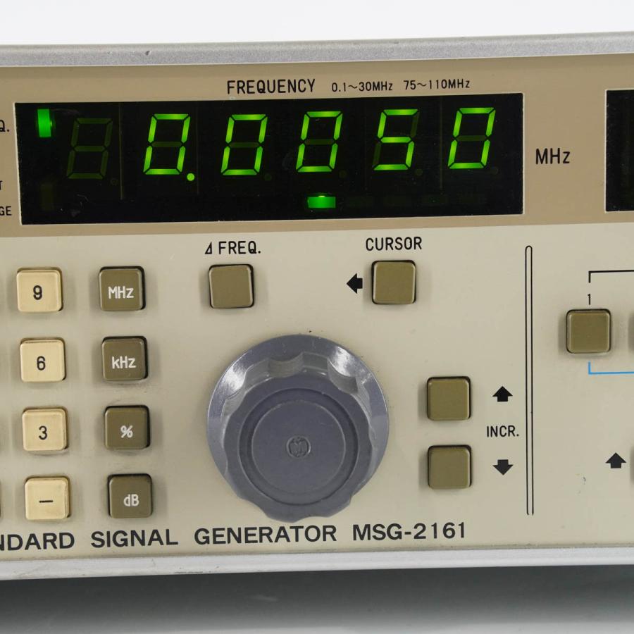 [DW]USED 8日保証 MEGURO MSG-2161 FM STEREO/FM-AM STANDARD SIGNAL GENERATOR ...